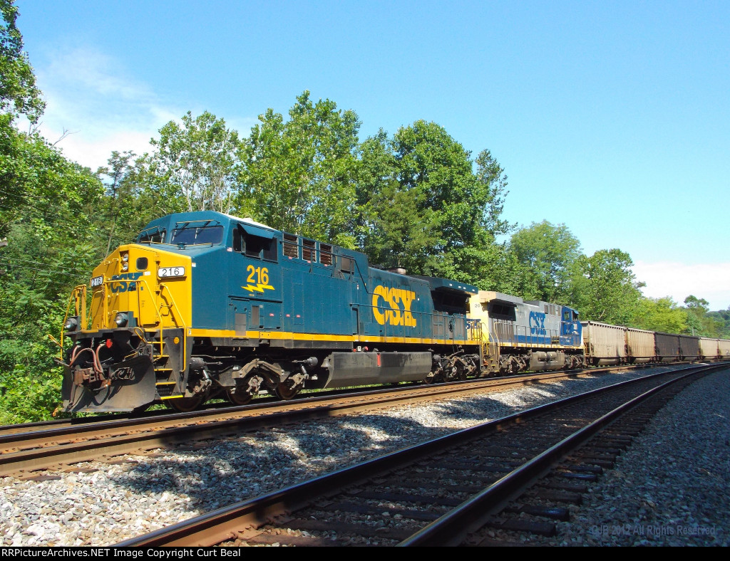 CSX 216 and 201